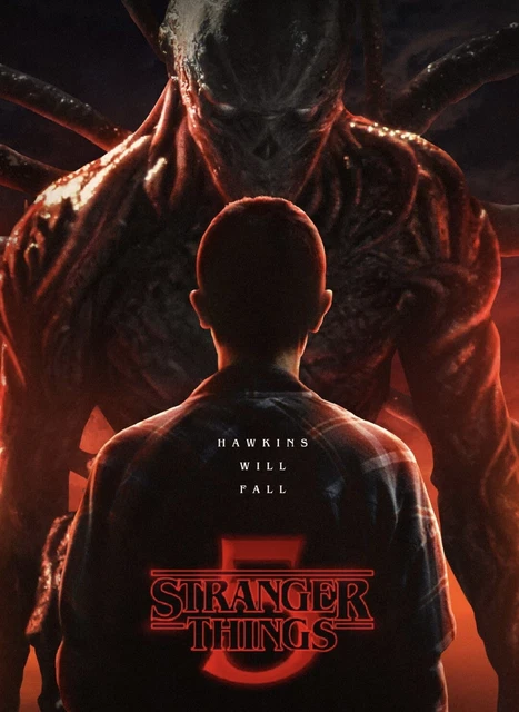 STRANGER THINGS SEASON 5 The Final Season Netflix A4 Poster Art £5.05 ...