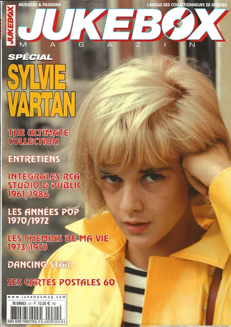 JUKE BOX MAGAZINE n° 24 "Hors-Série Trimestriel" - spécial Sylvie ...