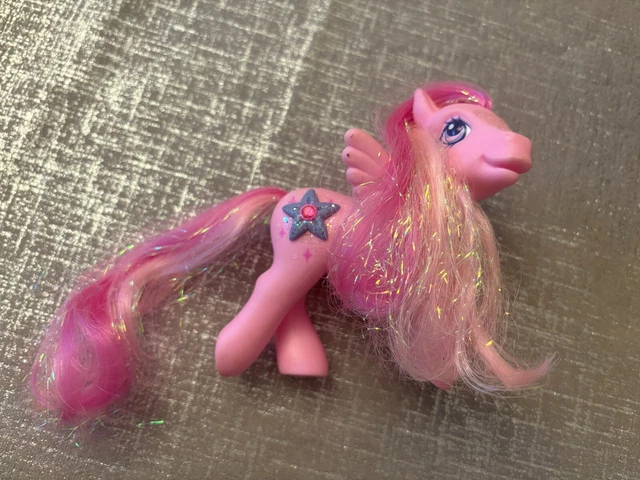MY LITTLE PONY G3 Hidden Treasure Pink Glitter Pegasus Horse 2004 £2.00 ...