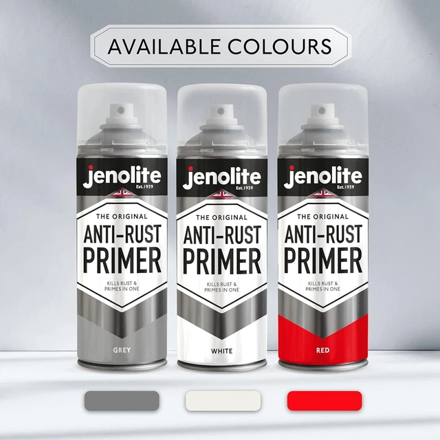 JENOLITE ANTI-RUST PRIMER Aerosol Spray Paints | Rust Resistent ...