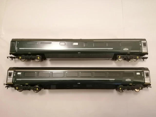 HORNBY OO GAUGE HST Mk3 coaches GWR - Buffet Car Coach K and First ...