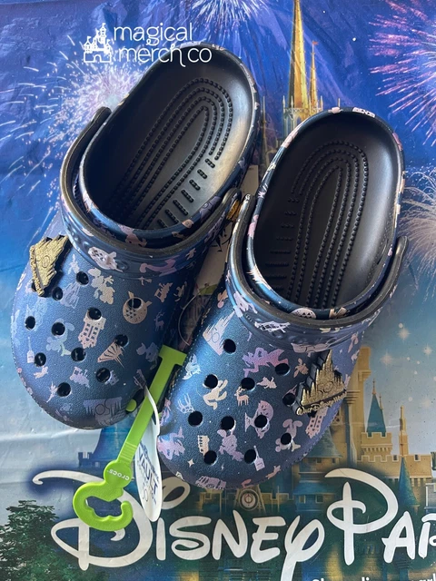 2023 DISNEY PARKS 50th Anniversary Grand Finale Castle Adult Clogs ...