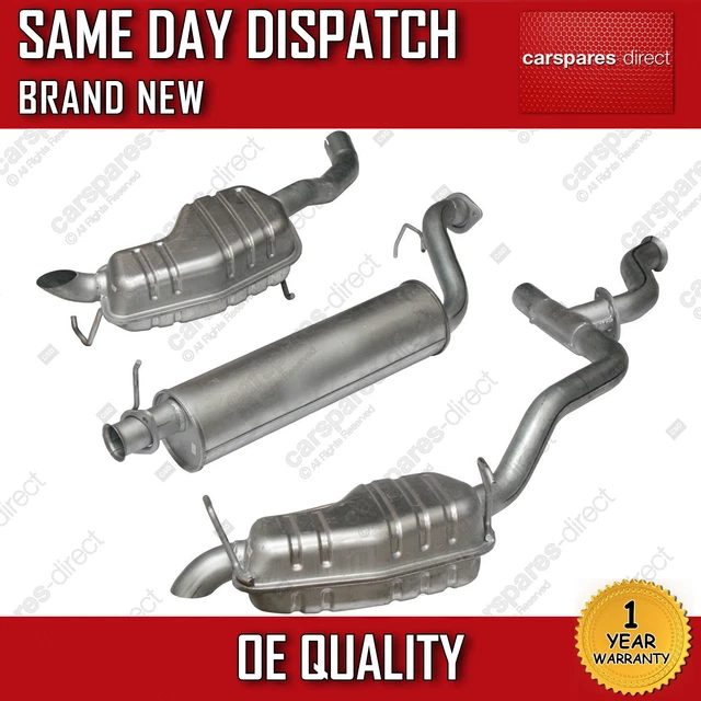 LAND RANGE ROVER P38 Centre Rear Exhaust Boxes 4.0,4.6 1996-2002 1 Yr ...