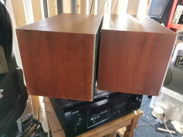 BANG & OLUFSEN B&O Beovox 2702 Loudspeakers in Teak. £59.99 - PicClick UK