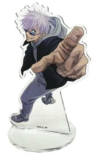 JUJUTSU KAISEN SATORU Gojo Acrylic Stand Anime Exhibition - JAPAN £26. ...