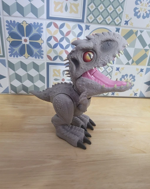 JURASSIC WORLD CAMP Cretaceous Feeding Frenzy Baby Indominus Rex ...