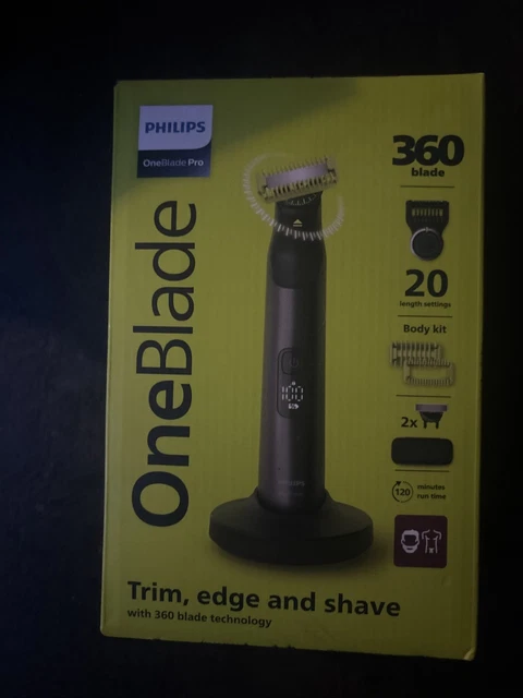 PHILIPS ONEBLADE PRO 360 QP6652/61 Wet & Dry Foil Shaver - Black £68.30 ...