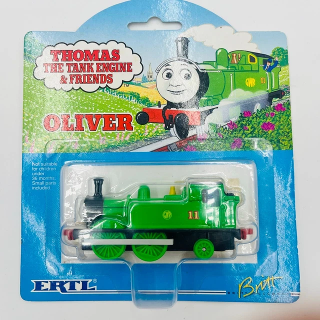 THOMAS THE TANK Engine & Friends ERTL OLIVER TRAIN DIECAST NEW & SEALED ...