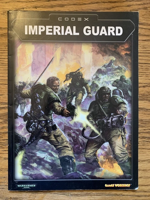 IMPERIAL GUARD CODEX Warhammer 40k Army Book Games Workshop 2003 £10.00 ...