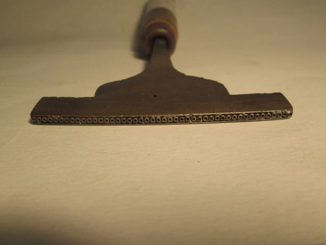FER A DORER Xviii-Xix Bronze-Pour Reliure -Dorure-Graveur EUR 30,00 ...