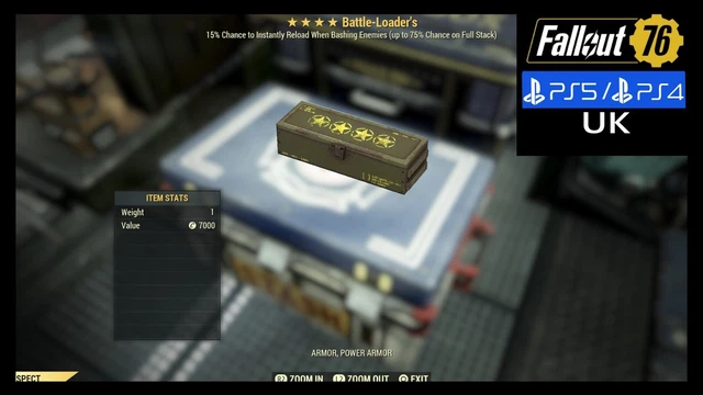 FALLOUT 76 BATTLE Loaders Mods 🌟🌟🌟🌟 4 stars (PS4 PS5) Immediate ...