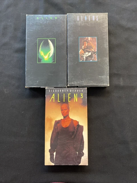 ALIEN TRILOGY BOX Set of Three VHS Tapes (1992) Pre-Owned FREE SHIP £15 ...