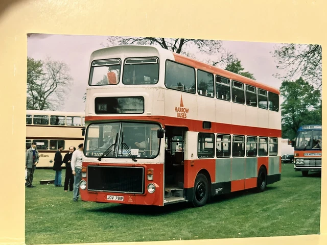 CLASSIC BUS COACH photo volvo ailsa alexander JOV 781P harrow buses £0. ...