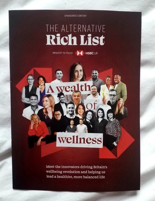 THE SUNDAY TIMES ALTERNATIVE Rich List Magazine 2025 A Wealth Of ...