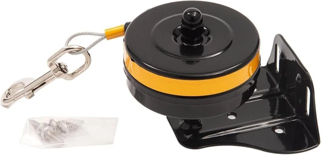 BRACKET MOUNT RETRACTABLE TIE Out Reel, Small $64.98 - PicClick AU