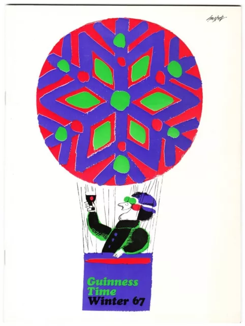 GUINNESS TIME STAFF Magazine, Winter 1967 £5.99 - PicClick UK