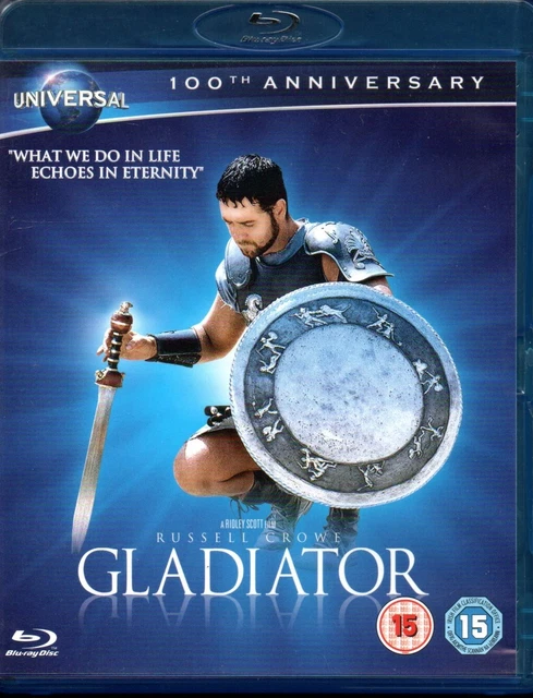 Gladiator Russell Crowe Joaquin Phoenix Blu Ray 2 Disc Set Eur 4