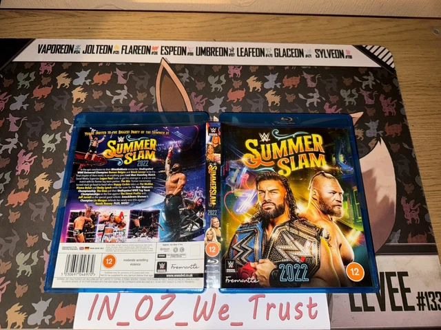 WWE SUMMERSLAM 2022 (Blu-ray, 2022, Brock Lesnar, Logan Paul) £10.00 ...