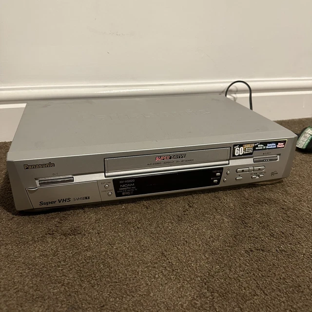 PANASONIC NV-HS820 SUPERDRIVE VHS Video Cassette Player / Recorder £68. ...