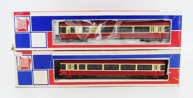 JOUEF SNCF AUTORAIL locotracteur 8d Motrice Diesel 8626 et remorque ...