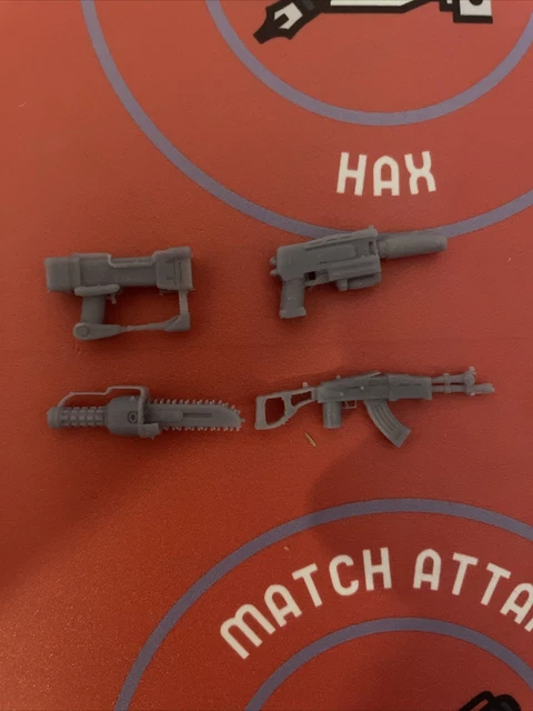 3D PRINTED LEGO Fallout Weapons, Accessories - Laser Pistol, Ripper ...