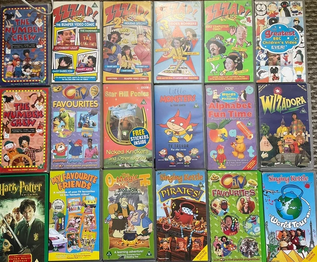 CITV CBBC MIXED VHS Tape Rare Children’s Bundle £250.00 - PicClick UK