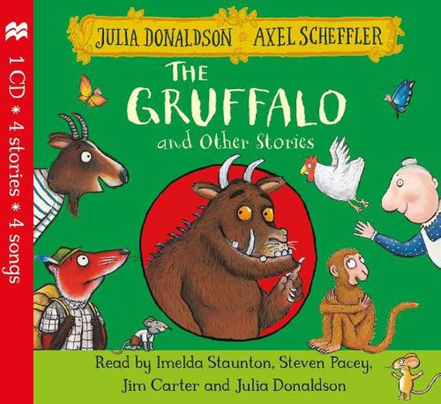 THE GRUFFALO AND Other Stories by Julia Donaldson Compact Disc Book £8. ...