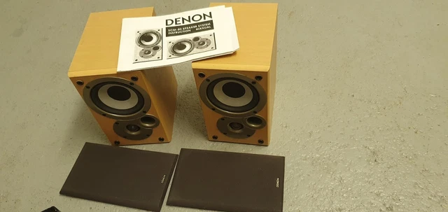 DENON SC-M50 BOOKSHELF HiFi Speakers by Mission £58.00 - PicClick UK