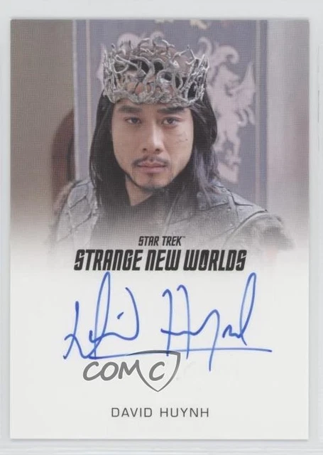 2025 STAR TREK Strange New Worlds Season 2 David Huynh as Zac Nguyen ...