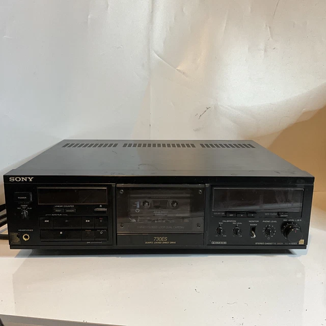 VINTAGE SONY TC-K730ES Stereo Cassette Deck NM Tested Working £321.66 ...