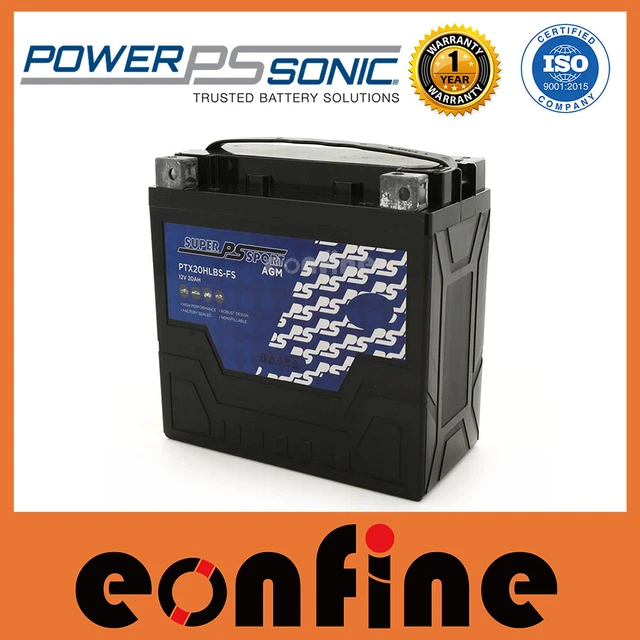 POWER SONIC SUPER Sport AGM Battery 12V Fit Harley-Davidson FXD Dyna ...