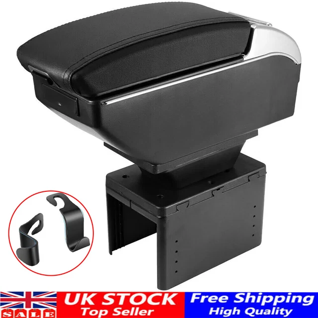 UNIVERSAL CAR STORAGE Arm rest Cushion Armrest Centre Console Box ...