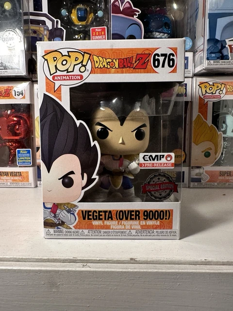 FUNKO POP! ANIMATION – Dragon Ball Z – Vegeta (Over 9000!) #676 £1.16 ...