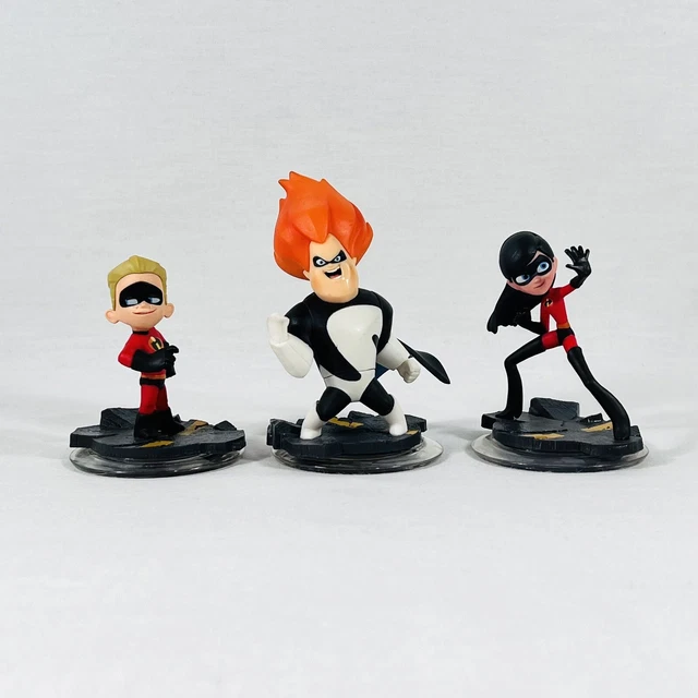 DISNEY INFINITY - Dash, Violet & Syndrome Character Figures - The ...