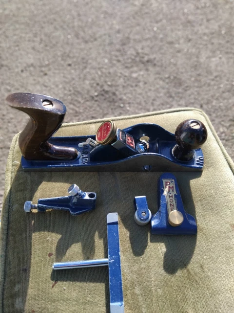 VINTAGE PARAMO NO 10 PLANEMASTER PLANE WITH BEECH HANDLES In Box £10.00 ...