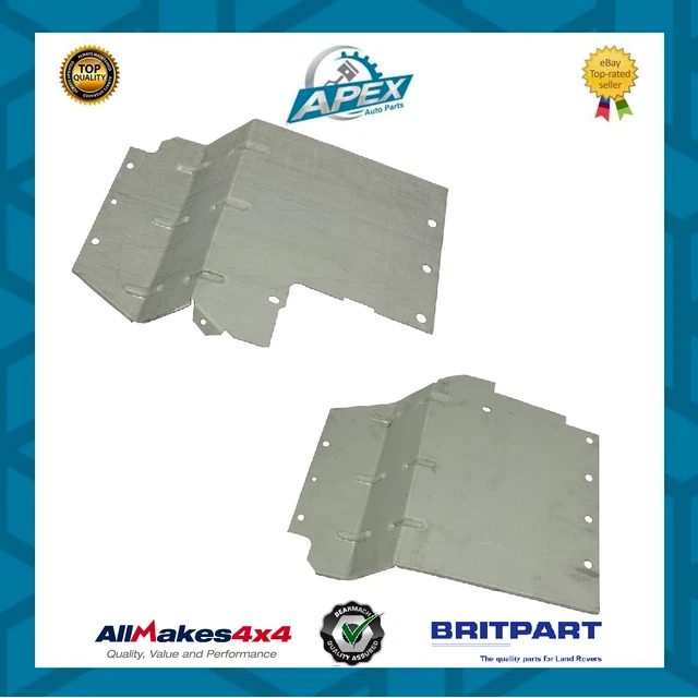 INNER WING MUDSHIELD Splash Guards (Pair) For Land Rover Series 2A / 3 ...