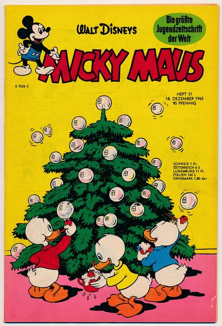 MICKY MAUS 1965 Heft 51 - Mit Karl May (Winnetou III) EUR 32,00 ...