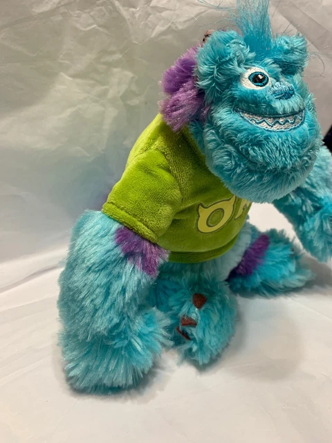 DISNEY'S PIXARS PLUSH SULLY SULLEY FROM MONSTER'S INC. Green Ok Shirt 8 ...