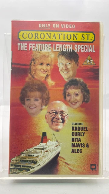 CORONATION STREET THE Feature Length Special VHS Video Tape Raquel ...