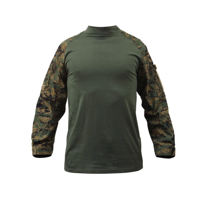 US UCP ACU COMBAT Army USMC Woodland Digital MARPAT Shirt Shirt S ...
