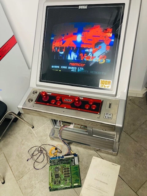 TEKKEN 2 NAMCO Board , ORIGINAL Jamma PCB Arcade GAME WORKING borne ...
