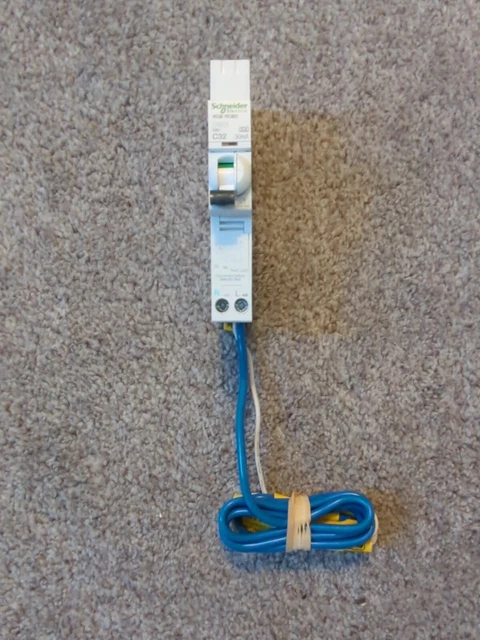 SCHNEIDER ACTI9 IC60 RCBO 16A 30ma Earth Leakage Circuit Breaker ...