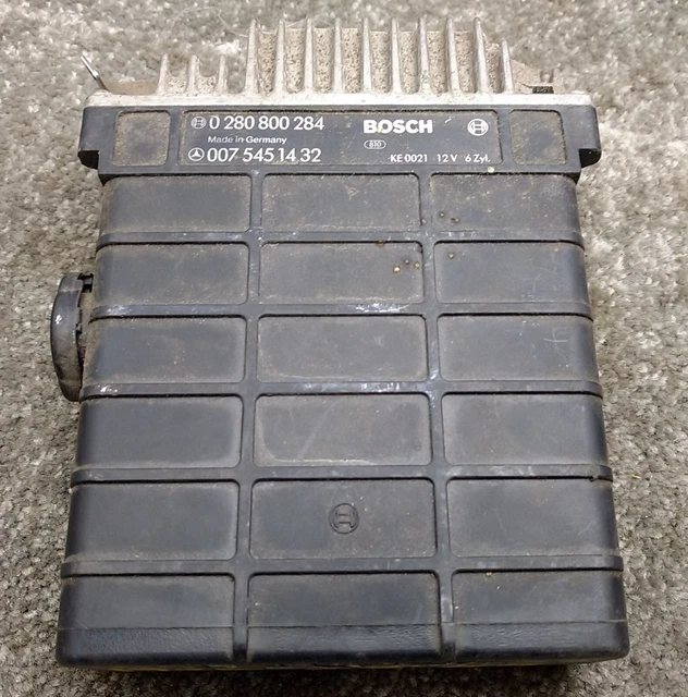 MERCEDES W124 W201 Bosch KE Jetronic Control Unit ECU 0075451432 190 2. ...