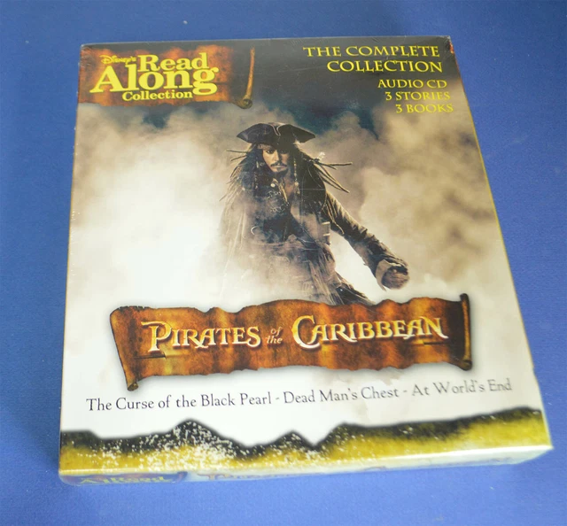 PIRATES COLLECTION DISNEY READ ALONG Pirates Of Caribbean Complete CD ...