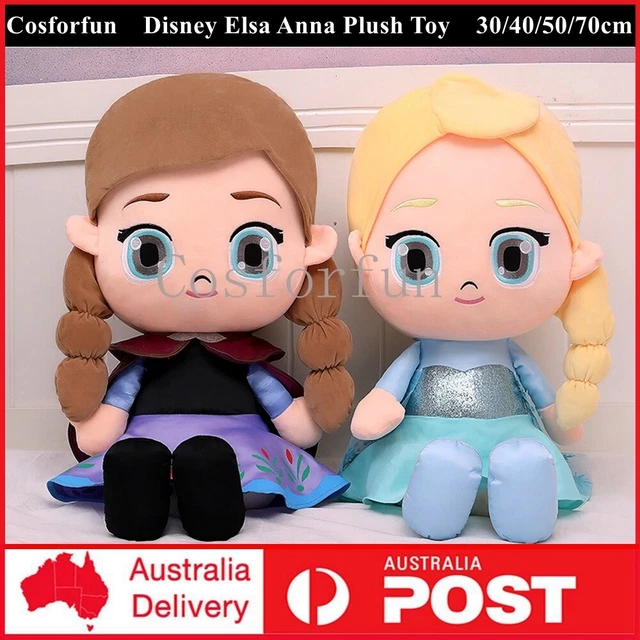 30/40/50/70CM DISNEY ELSA Anna Plush Toys Queen Elsa Anna Stuffed Doll Toy Gifts $23.89 ...