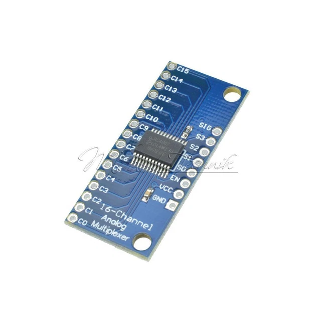 16-KANAL ANALOG DIGITAL Multiplexer Modul CD74HC4067 für Arduino ...