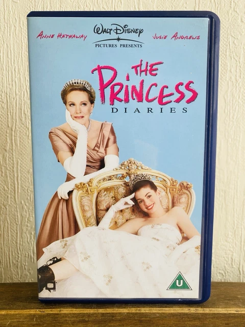 THE PRINCESS DIARIES 2001 VHS Video Walt Disney Blue Box £7.30 ...