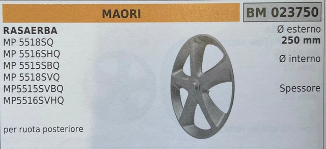 ROUE TONDEUSE BRUMAR Maori BM023750 EUR 5,16 - PicClick FR