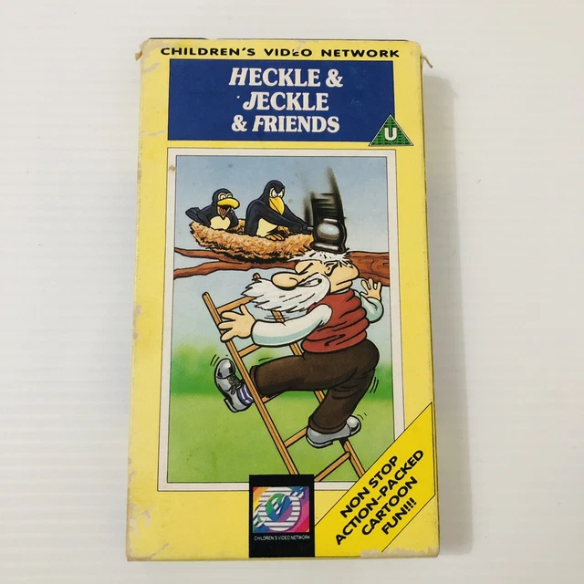 VINTAGE HECKLE & Jeckle & Friends VHS Tape Children’s Video Network Old ...