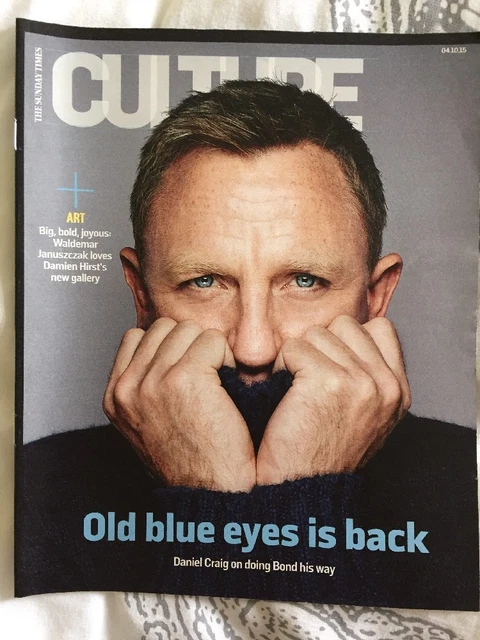 SUNDAY TIMES CULTURE Magazine New Daniel Craig Bond 007 Duff Damon ...